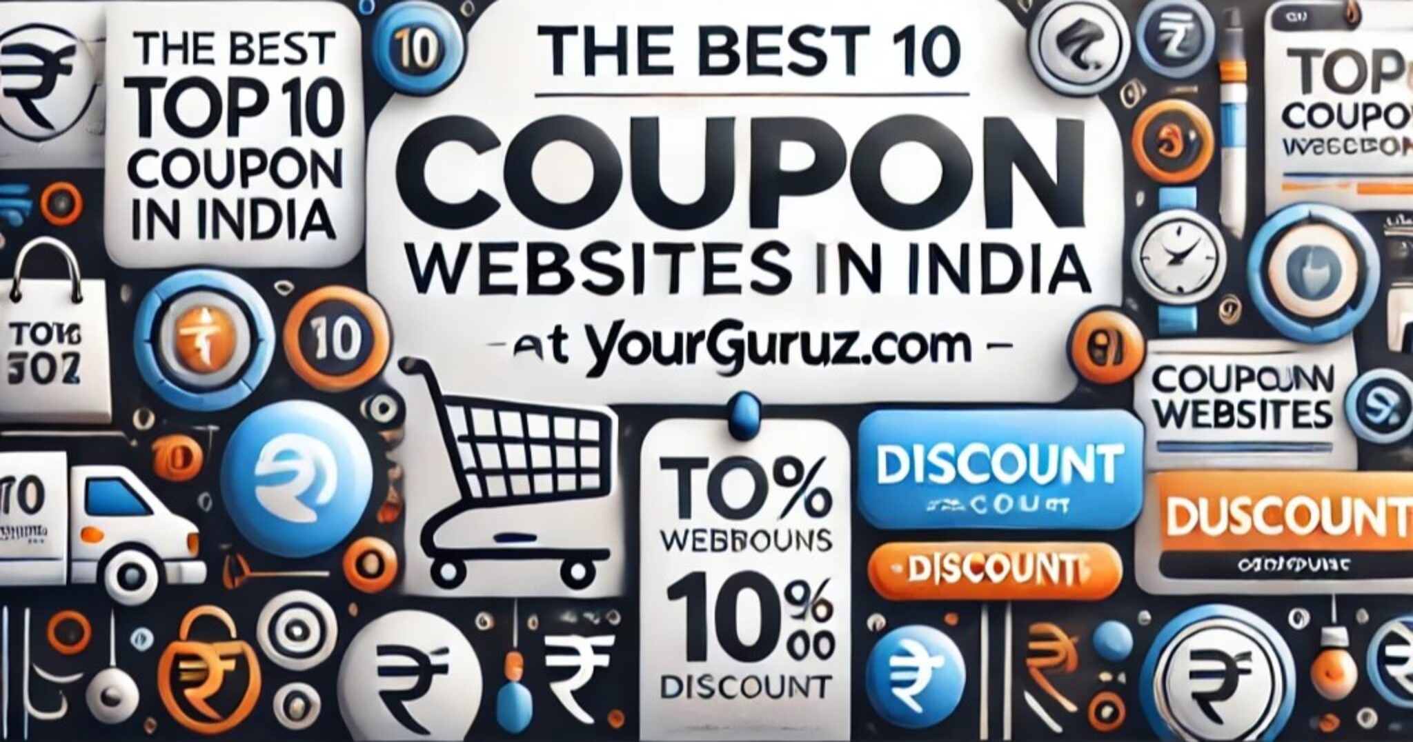 The Best Top 10 Coupon Websites in India - YourGuruz